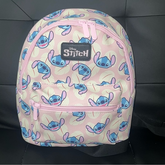 Bioworld | Bags | Disney Lilo Stitch Womens Mini Backpack Pink New ...